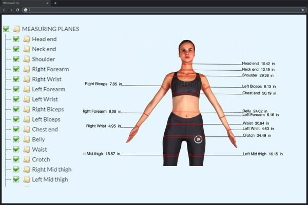 3D Measure Up - AI-Powered 3D Virtual Body Measurement Simulator