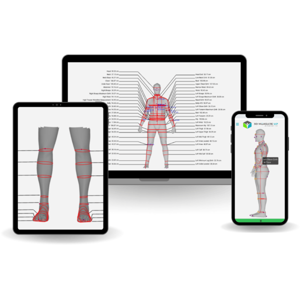 Contact Us for 3D Body Measuring Solution - 3D Measure Up