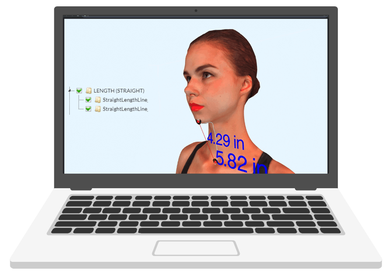3D Measure Up - AI-Powered 3D Virtual Body Measurement Simulator