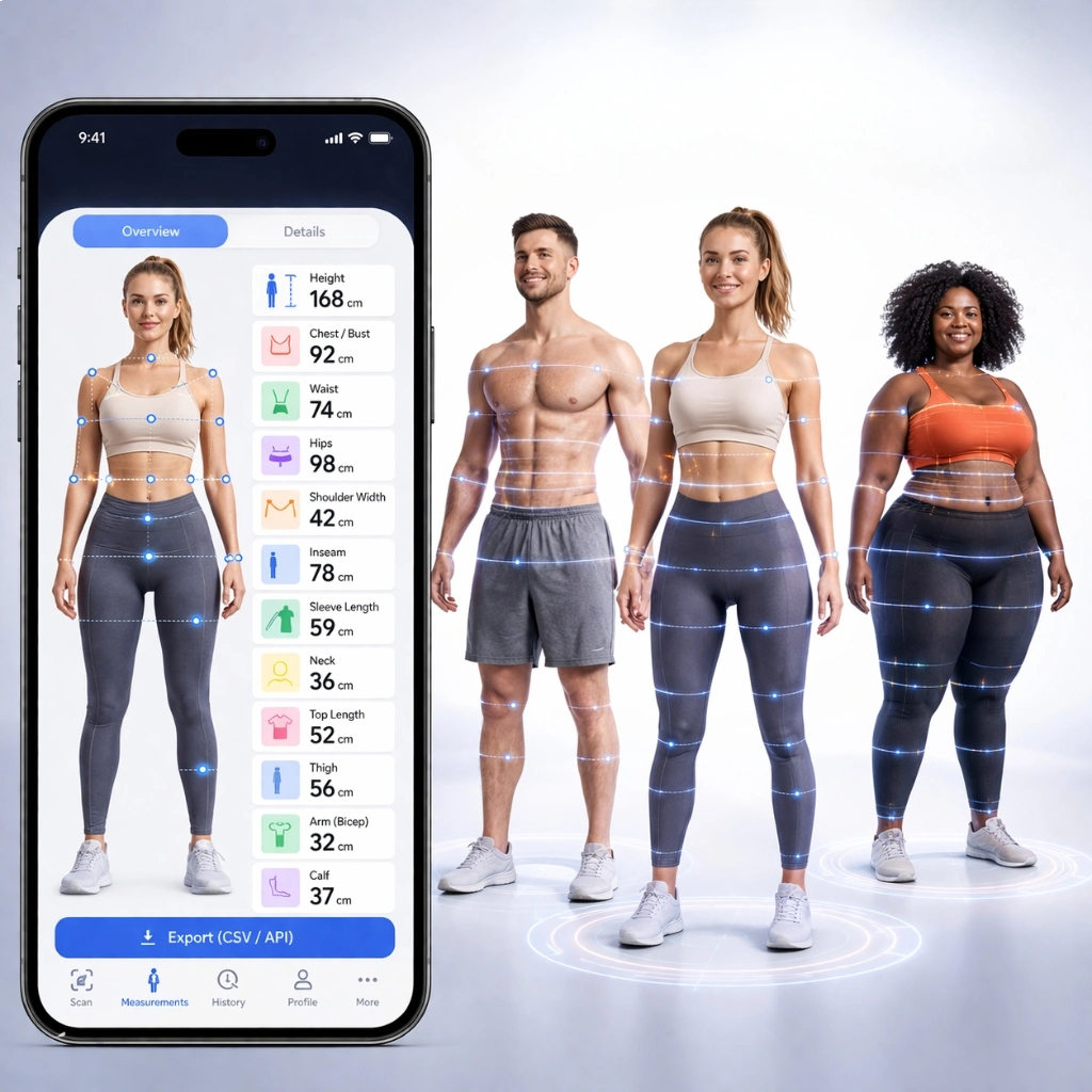 3D Measure Up | Virtual Try-On & AI-Based Body Measurement Software